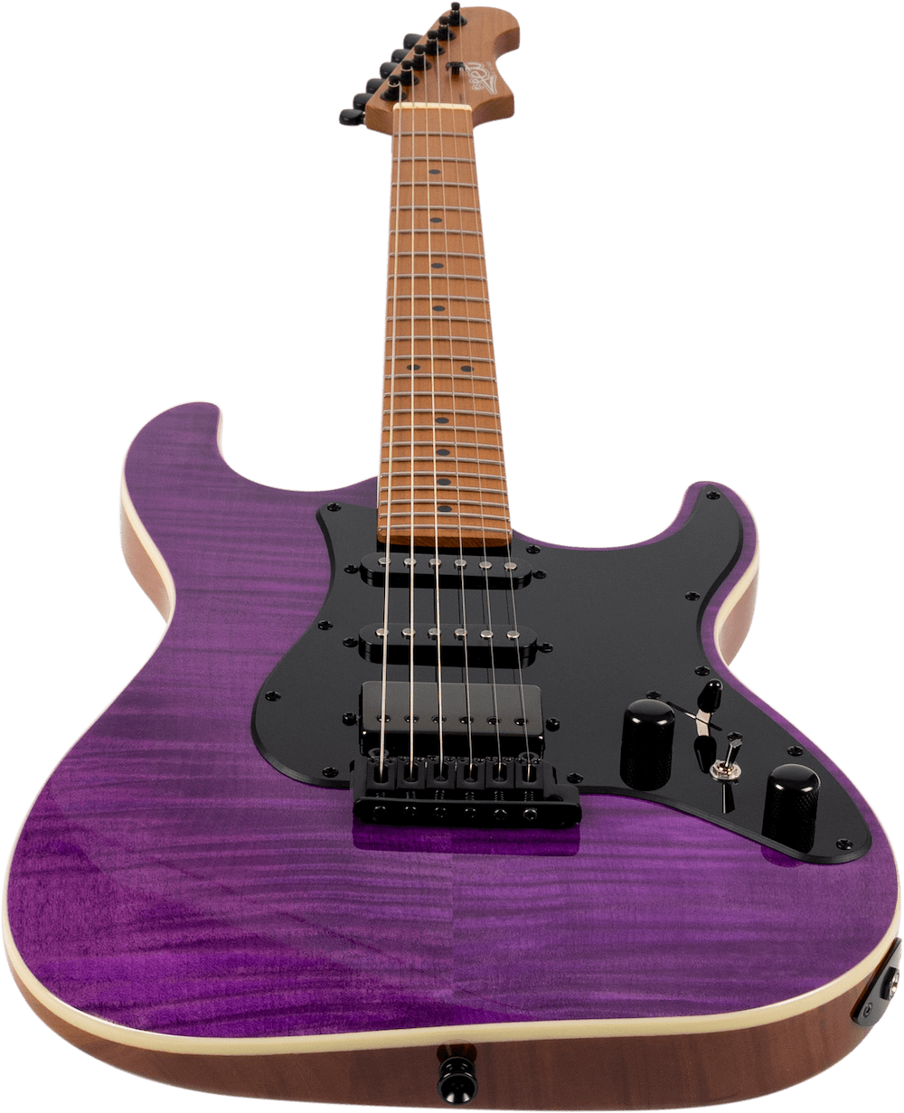 Jet Guitars JS 600 Transparent Purple - Guitar Tech